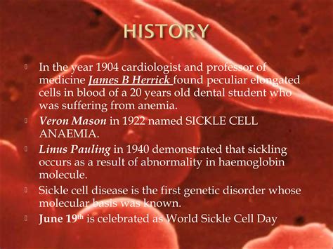 Sickle Cell Anemia Ppt