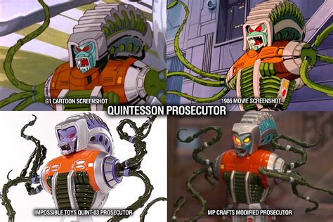 Heavy Scratch Quintesson Collection Impossible Toys Tfw2005 The 2005 Boards