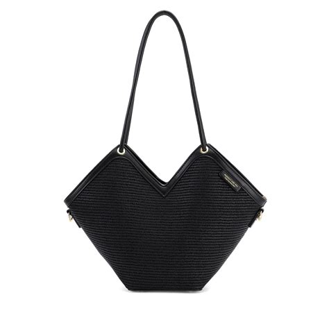 Casual Tote Side Bag Black Baglk