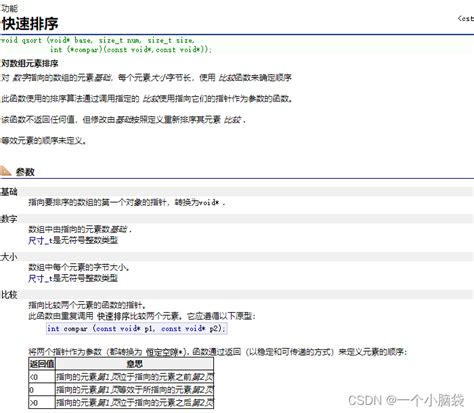 C语言——qsort函数的使用(详解)c语言qsort函数的用法 Csdn博客 C语言——qsort函数的使用(详解)c语言qsort函数的用法 Csdn博客