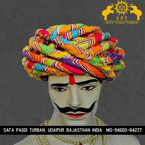 Embrace Tradition With The Rajasthani Gol Safa Safa Pagdi Turban