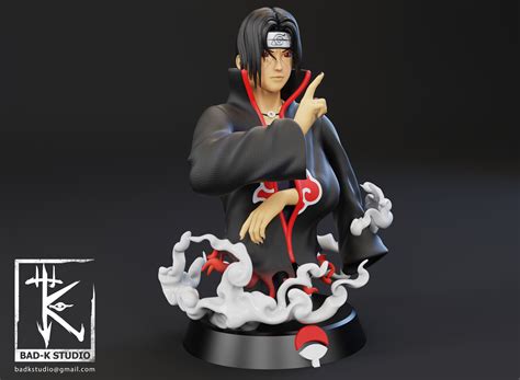 3d File Uchiha Itachi 3d Printing Model 💬・3d Printable Design To Download・cults