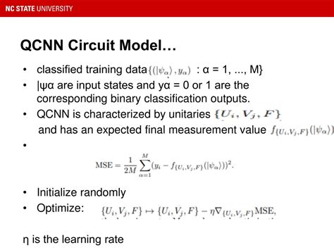 Ppt Quantum Convolutional Neural Networks Qcnn An Exciting Fusion Of Machine Learning And