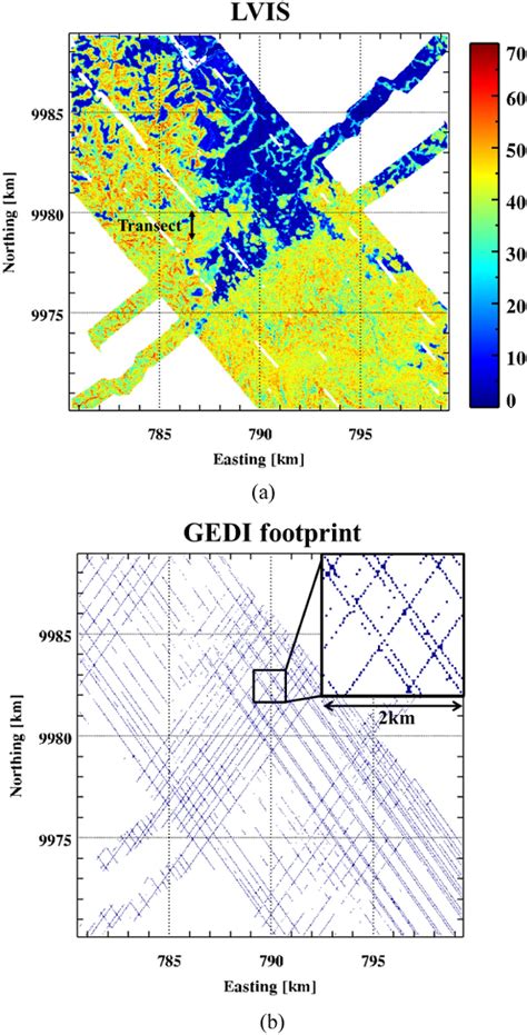 Figure 1 From Forest Biomass Mapping Using Continuous Insar And Discrete Waveform Lidar