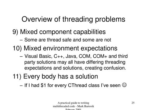 Ppt Guide To Multithreaded Code Powerpoint Presentation Free
