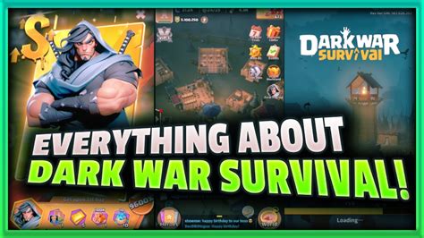 The Ultimate Beginners Guide To Dark War Survival Youtube