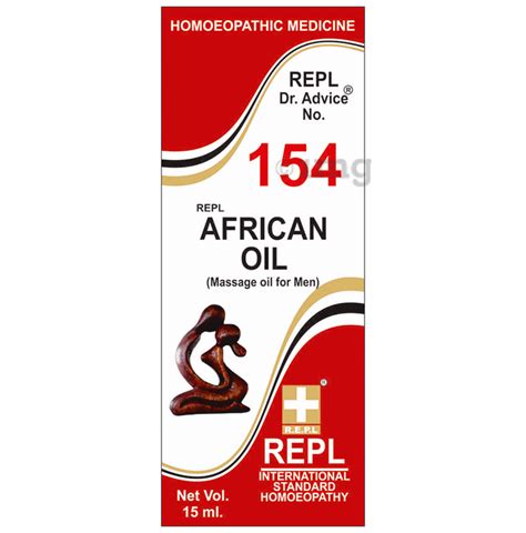 REPL Dr Advice No 154 Repl African Oil Drop Buy Bottle Of 15 0 Ml