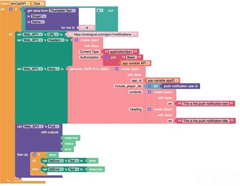Push Notifications When Button Click Questions About Thunkable Community