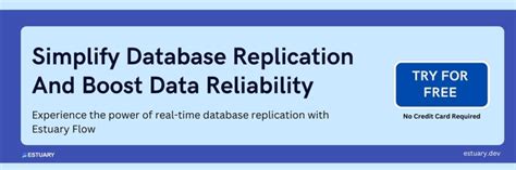 How To Set Up Database Replication Step By Step Guide 2025 Estuary