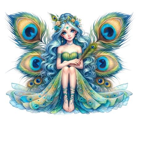 17 Png Peacock Fairy Clipart Bundle Peacock Fairy Fairy Illustration