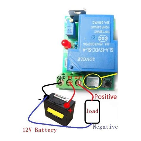 module useful over charging 12v for re connect manually disconnected