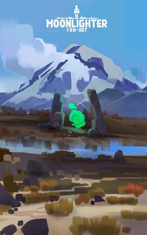 Moonlighter Fan Art 01 Etienne Beylot Simple Game Art Moonlighter