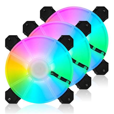 Pack RGB LED PC Case Fan Set Special Offer Etsy