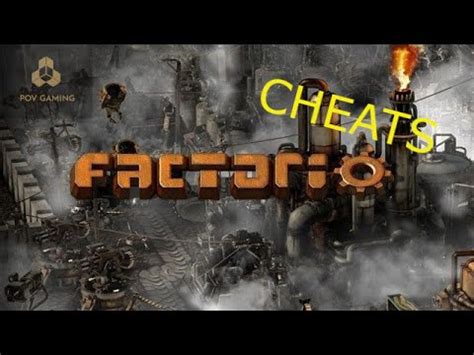 FACTORIO HOW TO CHEAT YouTube