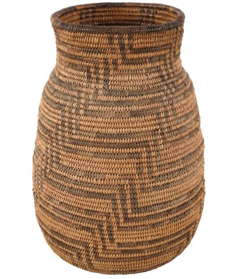 Antique Large Native American Apache Olla Basket For Sale At 1stdibs