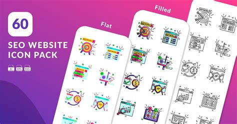 Seo Web Icons Graphics Envato Elements