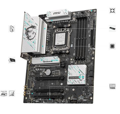 B850 Gaming Plus Wifi Gaming Motherboards｜best Motherboard For Ai Pc｜msi