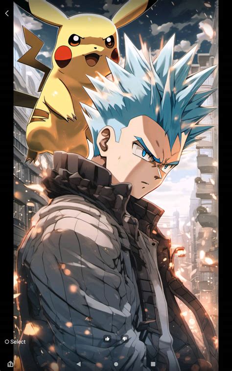 Dbs Meets Pokemon Vegeta And Pikachu By Sango1994 On Deviantart