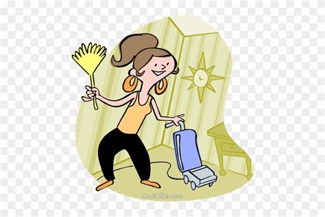 Woman Cleaning Vector At Collection Of Woman Cleaning