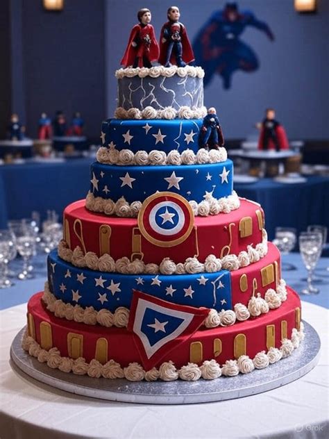 10 Popular Avengers Cake Designs For Superhero Fans