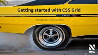 An Introduction To Css Grid Ppt