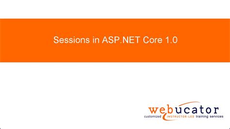 Sessions In Aspnet Core 10 Youtube