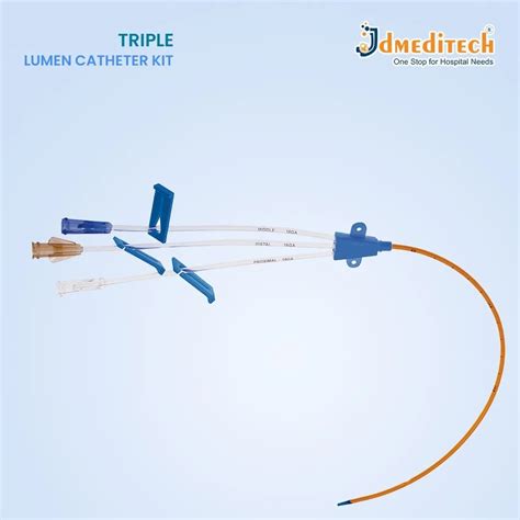 Triple Lumen Central Catheter Kit At ₹ 200piece Kathwada Ahmedabad