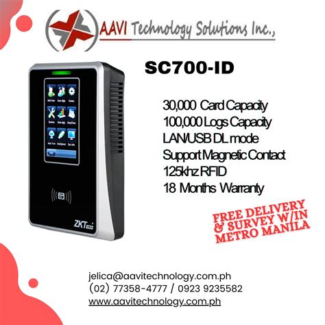 Sc700 Rfid Reader With Time Keeping Computers And Tech Office And Business Technology On Carousell