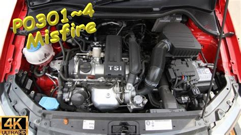 Vw Tsi Misfire Repair P0300p0304 Coil Pack And Spark Plug Diy Youtube