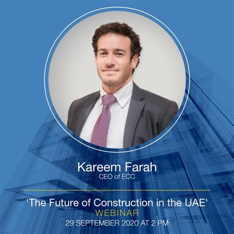 Engineering Contracting Company Llc On Linkedin Kareem Farah Ceo Of Ecc Will Be Speaking At