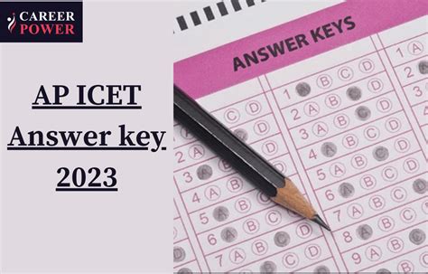 Ap Icet Answer Key 2023 Out Response Sheet Link