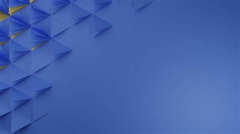 Fundo Azul Com Triângulos No Topo Foto Premium