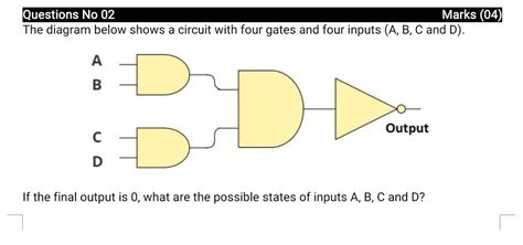 solved questions no 02 marks 04 the diagram below shows a