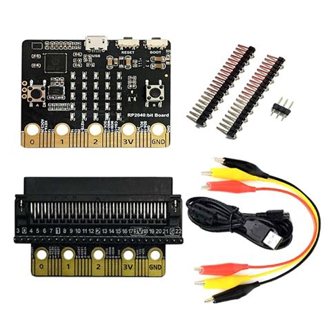 라즈베리 파이 Pico Rp2040 비트 마더보드 파이썬 프로그래밍 개발 보드 Bbc 마이크로비트 보드 키트와 호환 컴퓨터 부품