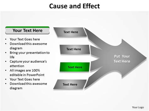 Cause And Effect Powerpoint Slides 11 PowerPoint Presentation Sample
