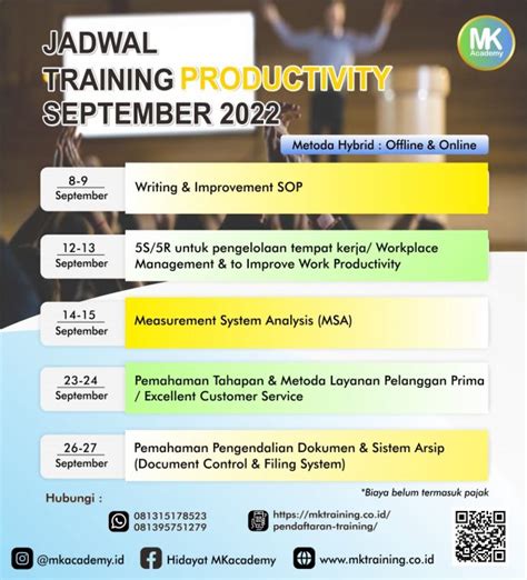 Mk Training Human Development Expert