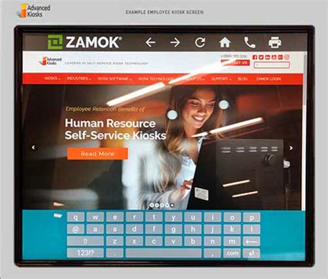 Custom Keyboard Advanced Kiosks