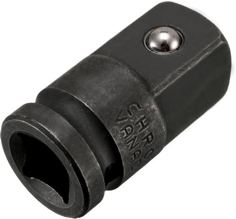 Uxcell 1 2 Drive Female X 1 Male Impact Socket Adapter For Use With Air Impact Wrenches
