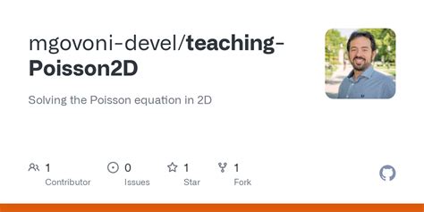 GitHub Mgovoni Devel Teaching Poisson D Solving The Poisson Equation In D