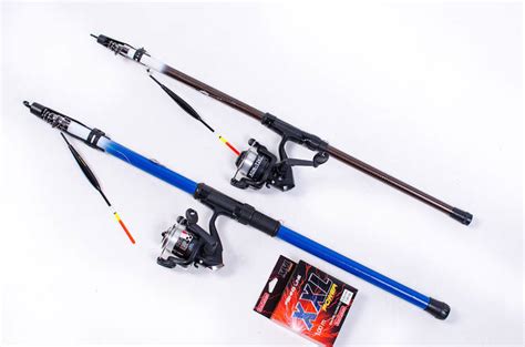 Удочка поплавочная BratFishing Akela(1 шт) +катушка в сборе + поплавок ...