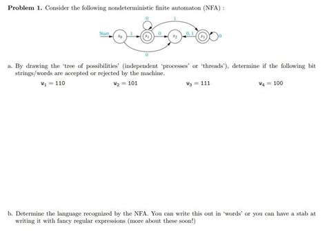 Solved Problem 1 Consider The Following Nondeterministic