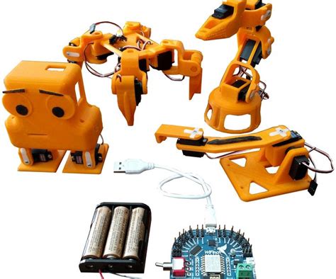 Make Your Own 3d Printed Robot Robot Arm Robot Robot Design