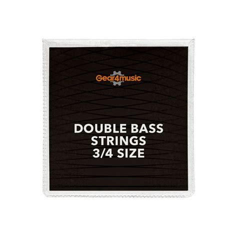 Double Bass Strings By Gear4music 34 Size At Gear4music