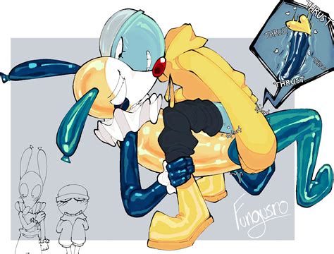 Rule 34 Balloon Blush Cowgirl Position Dandys World Female Female