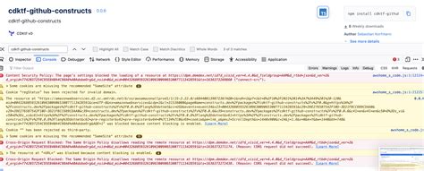 Package Page Multiple Errors On The Browsers Console · Issue 615