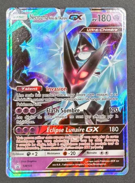 Pokemon Necrozma Gx Sm101 Card 🇫🇷 Fr 🇫🇷 Promo Sun And Moon £083