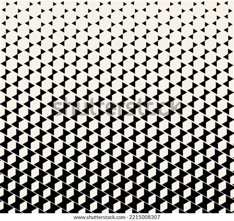 Seamless Triangle Halftone Pattern Background Stock Vector Royalty Free 2215008307 Shutterstock