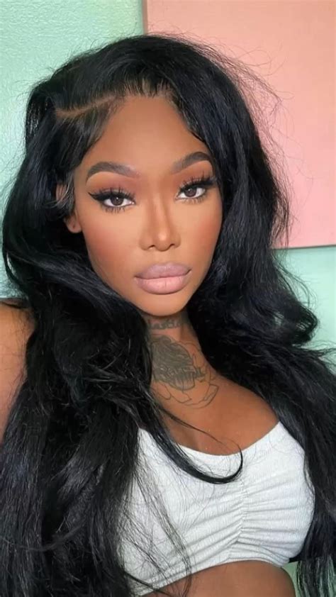 Summer Walker 🫶🏽 Human Hair Wigs Front Lace Wigs Human Hair Black