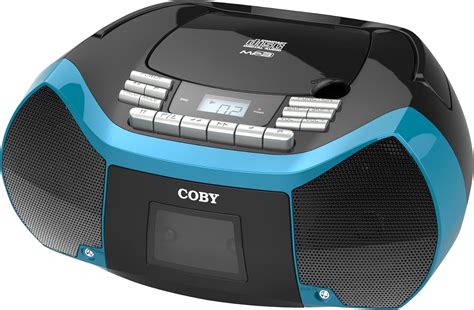 Coby Mpcd 102 Blkblu Cd Cassette Radio Playerrec Amazonca Electronics