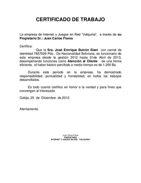 Formato De Certificado De Trabajo Guía Completa Y Ejemplos Prácticos